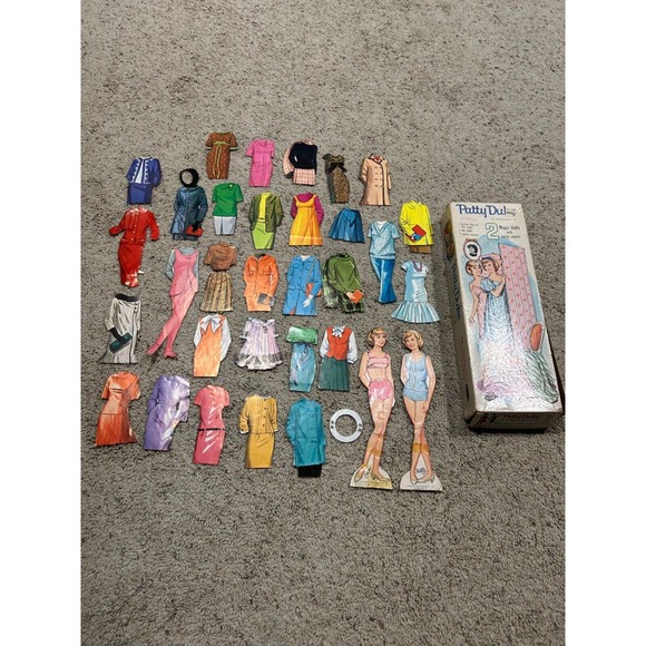 Accents | Vintage Patty Duke 1965 Patty Cathy Magic Dolls W Clothes 2 ...